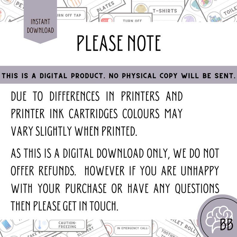 Over 70 Dementia Labels Care Bundle, Flashcards, Memory Loss Help ...