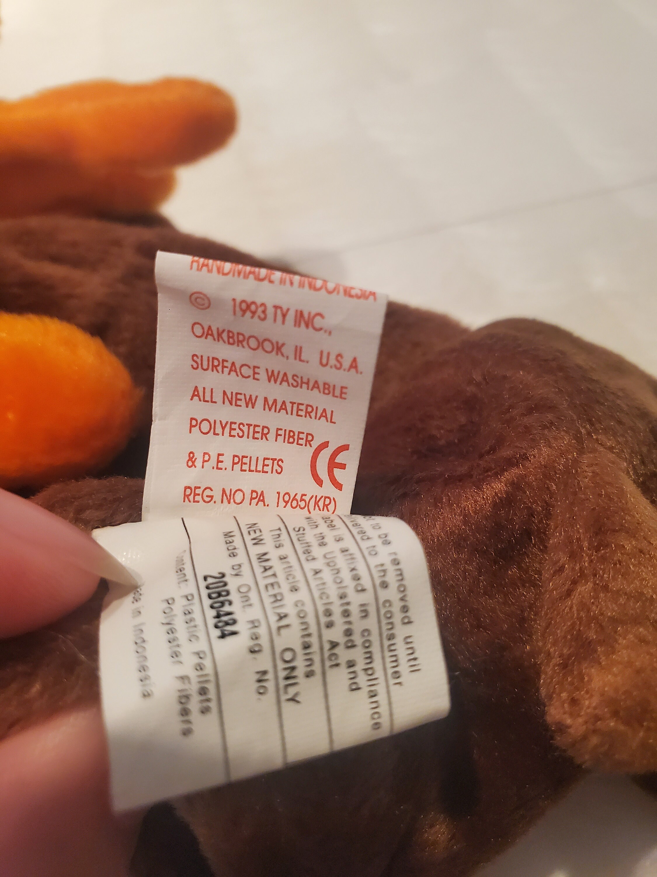 Rare Canadian Beanie Baby :chocolate - Etsy