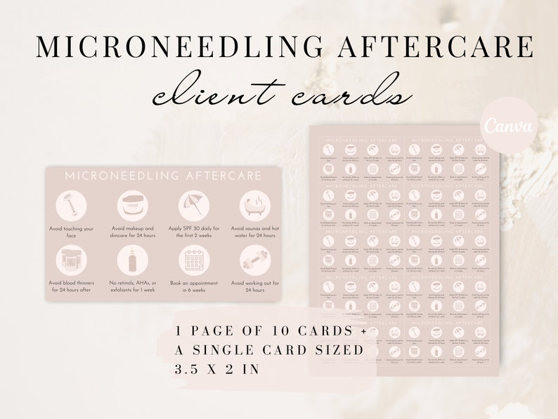 Editable Microneedling Forms Bundle, Microneedling Consent and ...