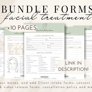 Editable Facial Skin Analysis Form, Esthetician Forms Face Mapping ...