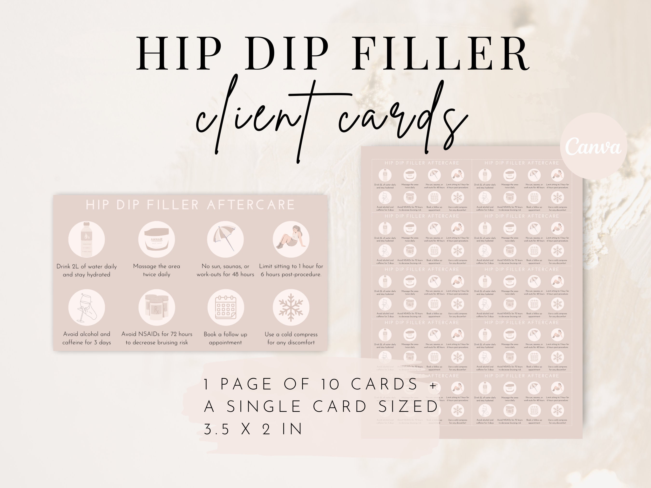 Editable BBL Hip Dip Filler Consent Intake Form Bundle, Brazilian Butt ...