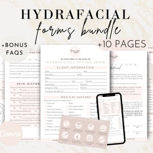 Lumi Eyes Consent Intake Form Bundle, Editable Mesotherapy Lumi Eyes ...