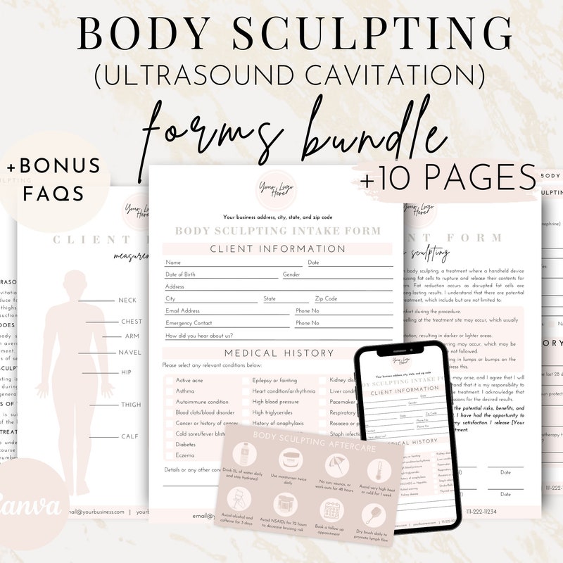 Body Sculpting Forms - Etsy