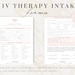 IV Therapy Consent Form, Intravenous Therapy Client Forms, Iv Infusion ...