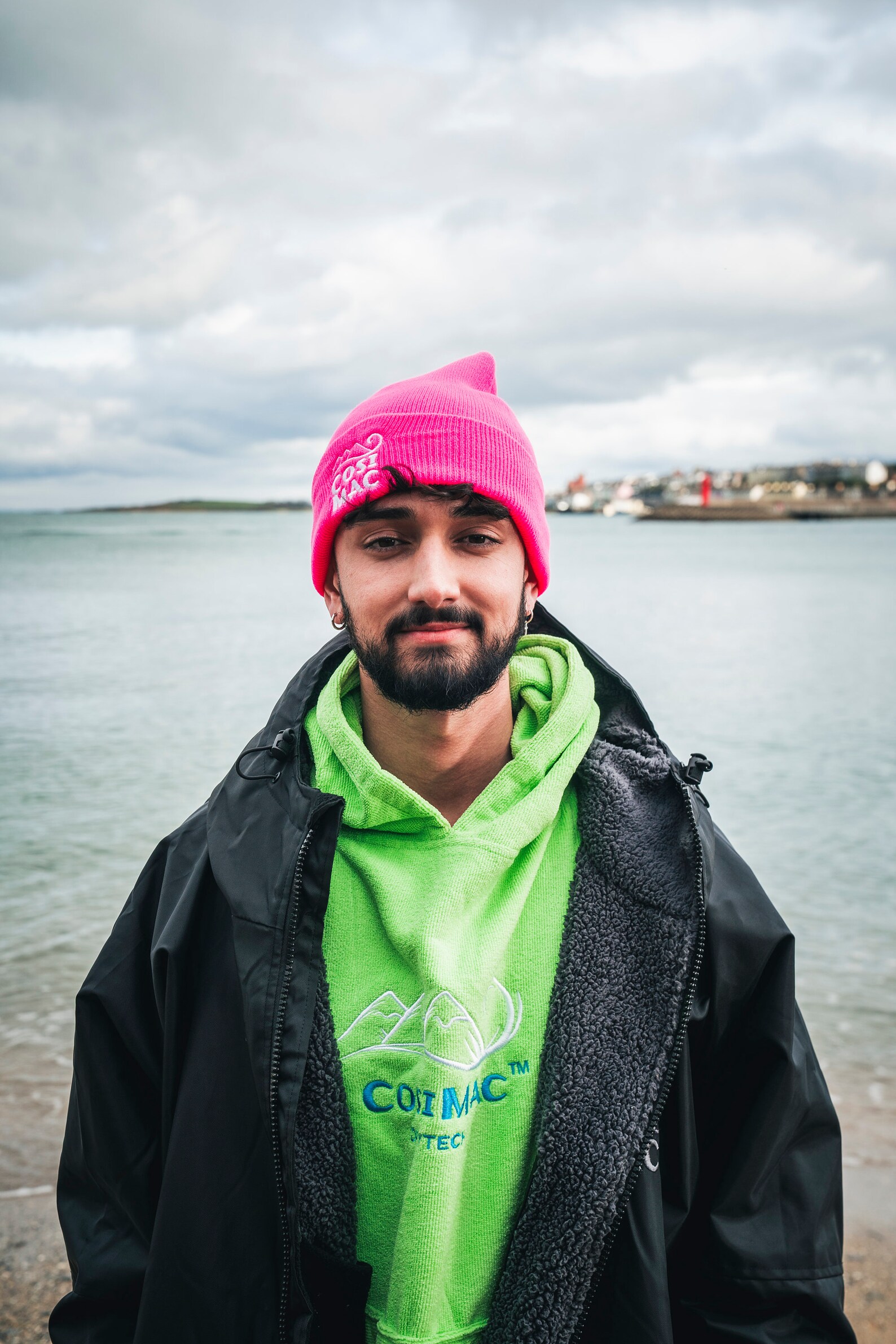 Cosimac Hooded Poncho Towel | Super Absorbent Outdoor Changing Robe for ...