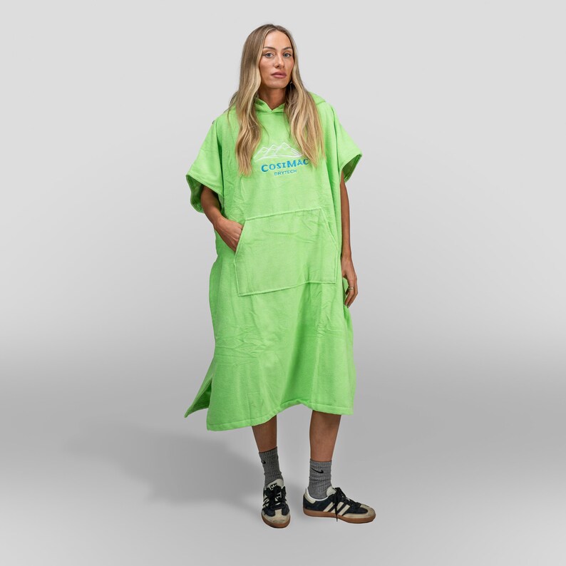 Cosimac Hooded Poncho Towel | Super Absorbent Outdoor Changing Robe for ...