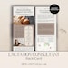 Lactation Consultant Flyer, Breastfeeding Brochure, Breastfeeding ...