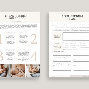 Breastfeeding Guidance, Breastfeeding Handout, Breastfeeding Support ...