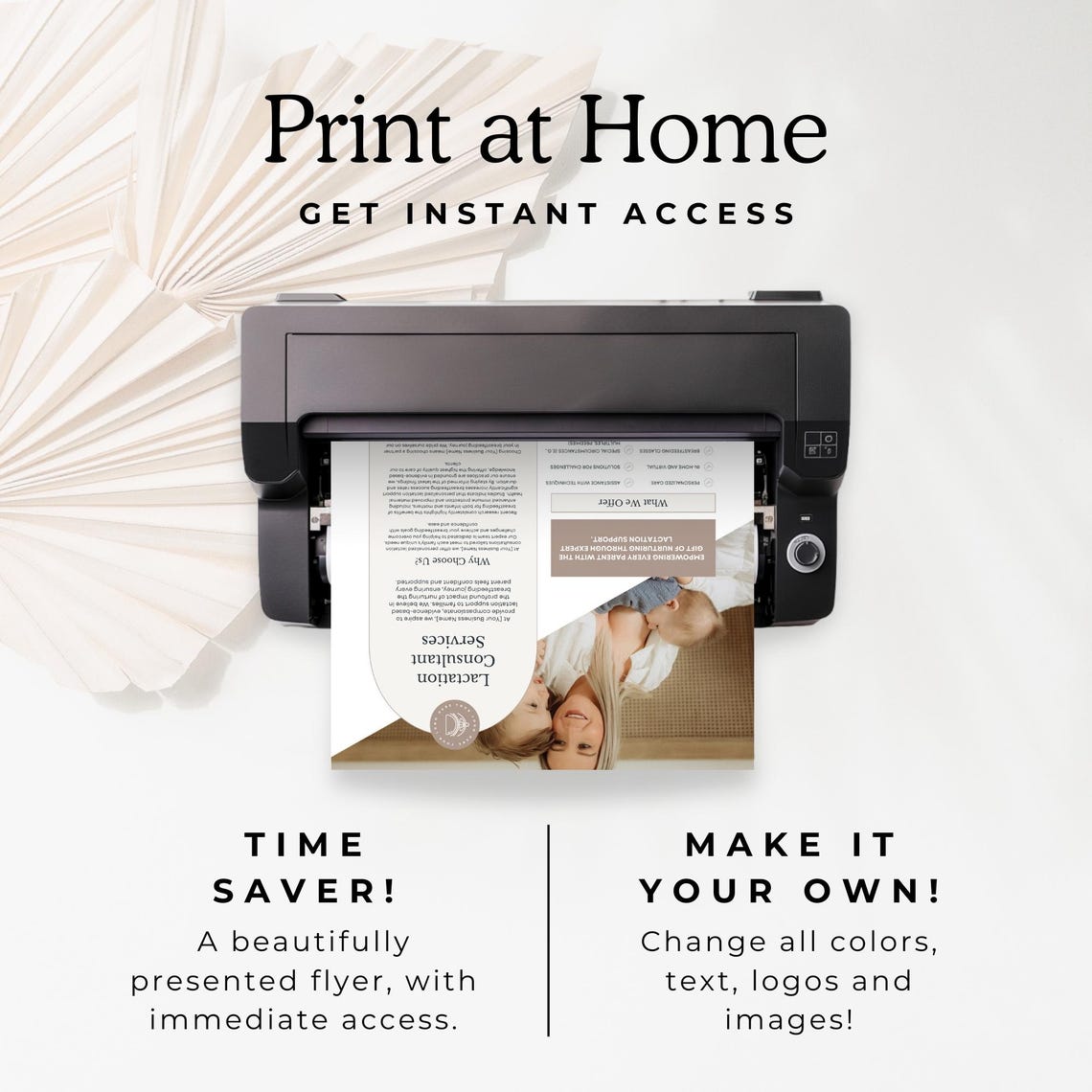 Lactation Consultant Flyer, Breastfeeding Brochure, Breastfeeding ...