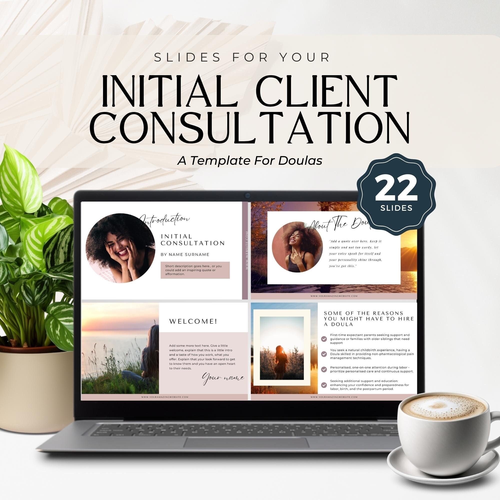 Initial Consultation Presentation for Birth Doulas, Slide Deck ...