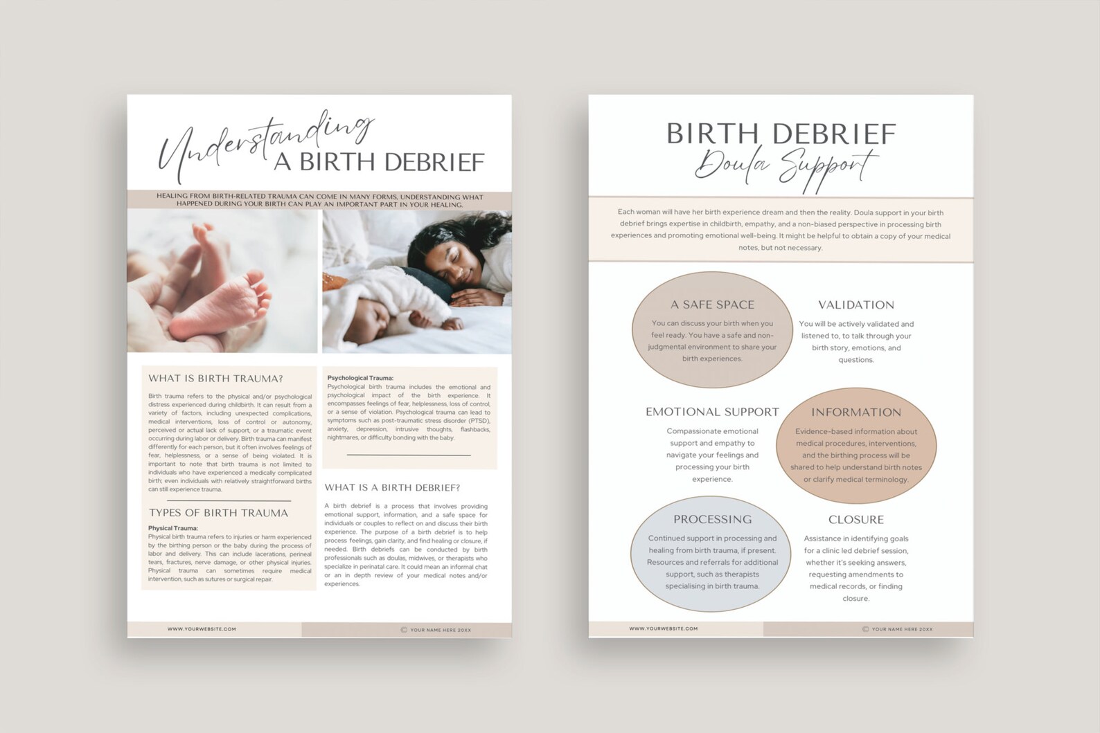 Birth Debrief Guidance and Tools, Birth Trauma Debrief, Birth Doula ...