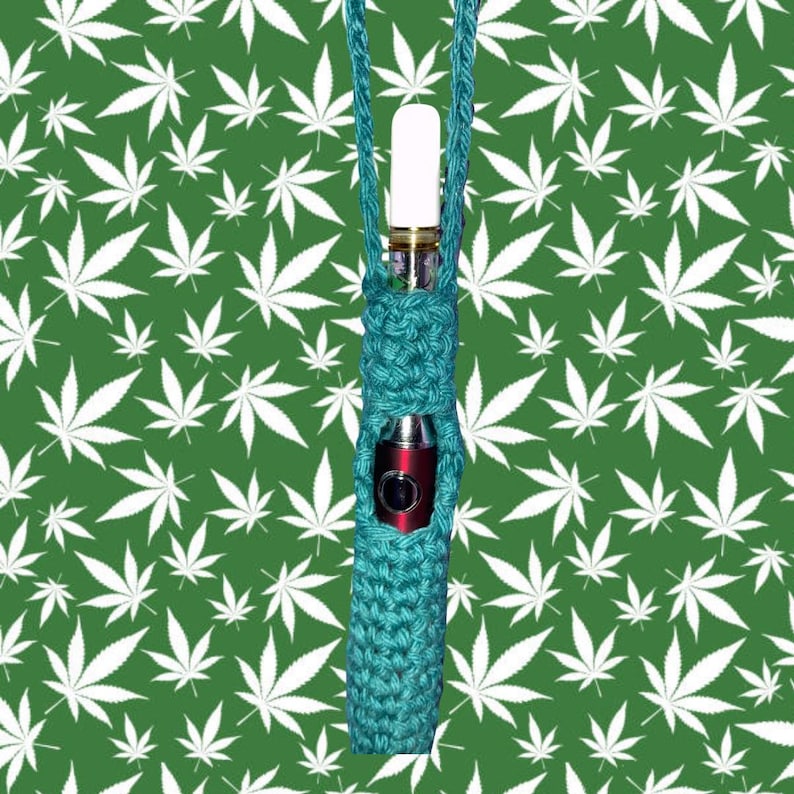 Vape Pen Necklace Pouch - Dab Pen Holder Fits Most 510 Cartridge ...