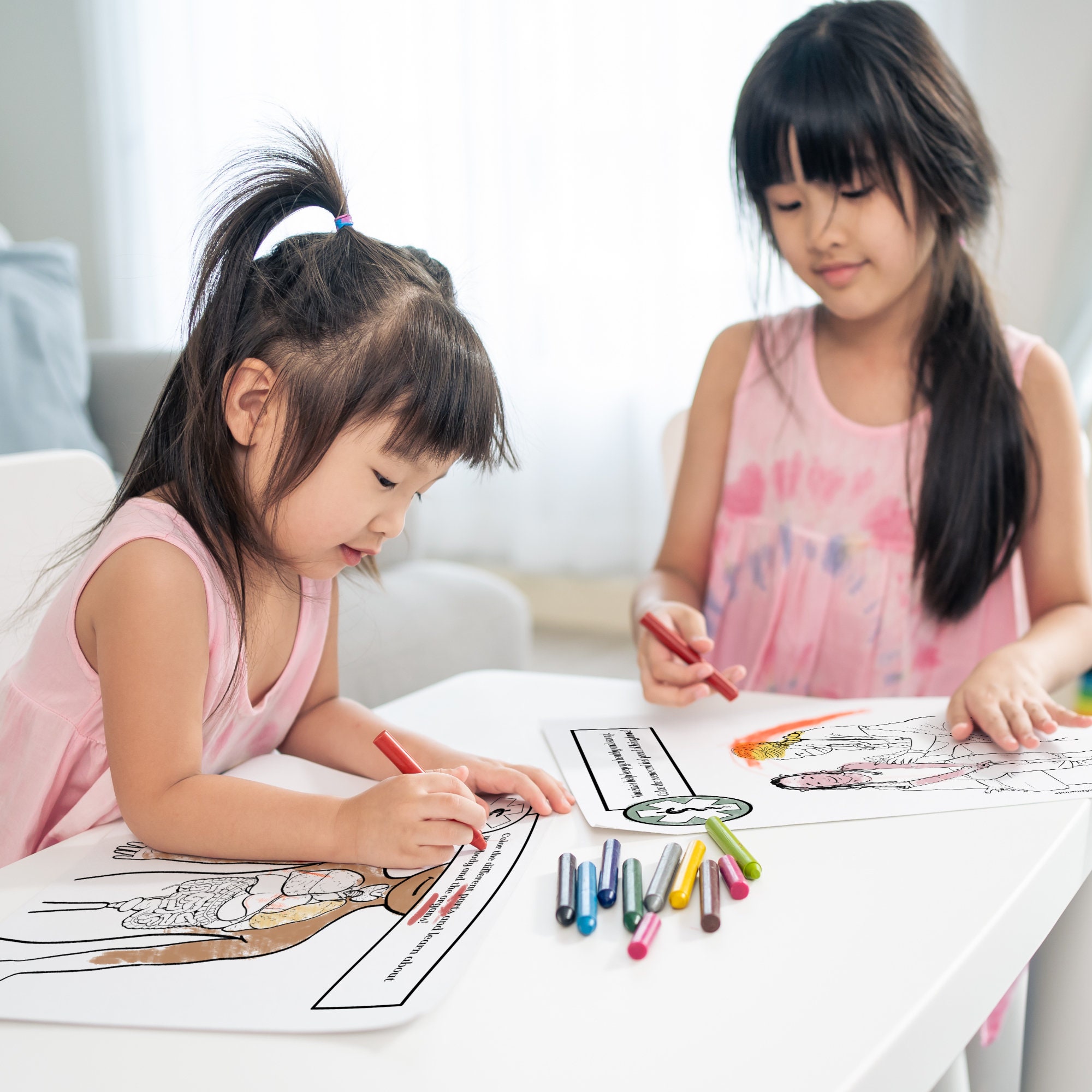 Doctor Coloring Pages Hospital Coloring Sheets for Kids Waiting Room ...