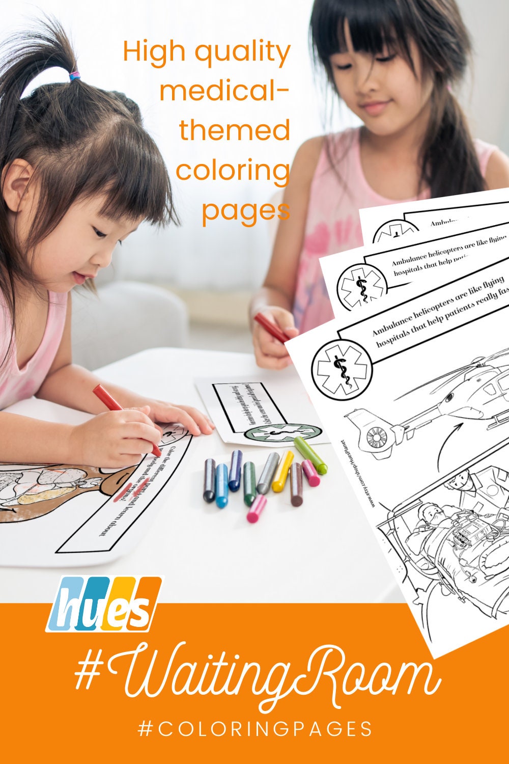 Doctor Coloring Pages Hospital Coloring Sheets for Kids Waiting Room ...
