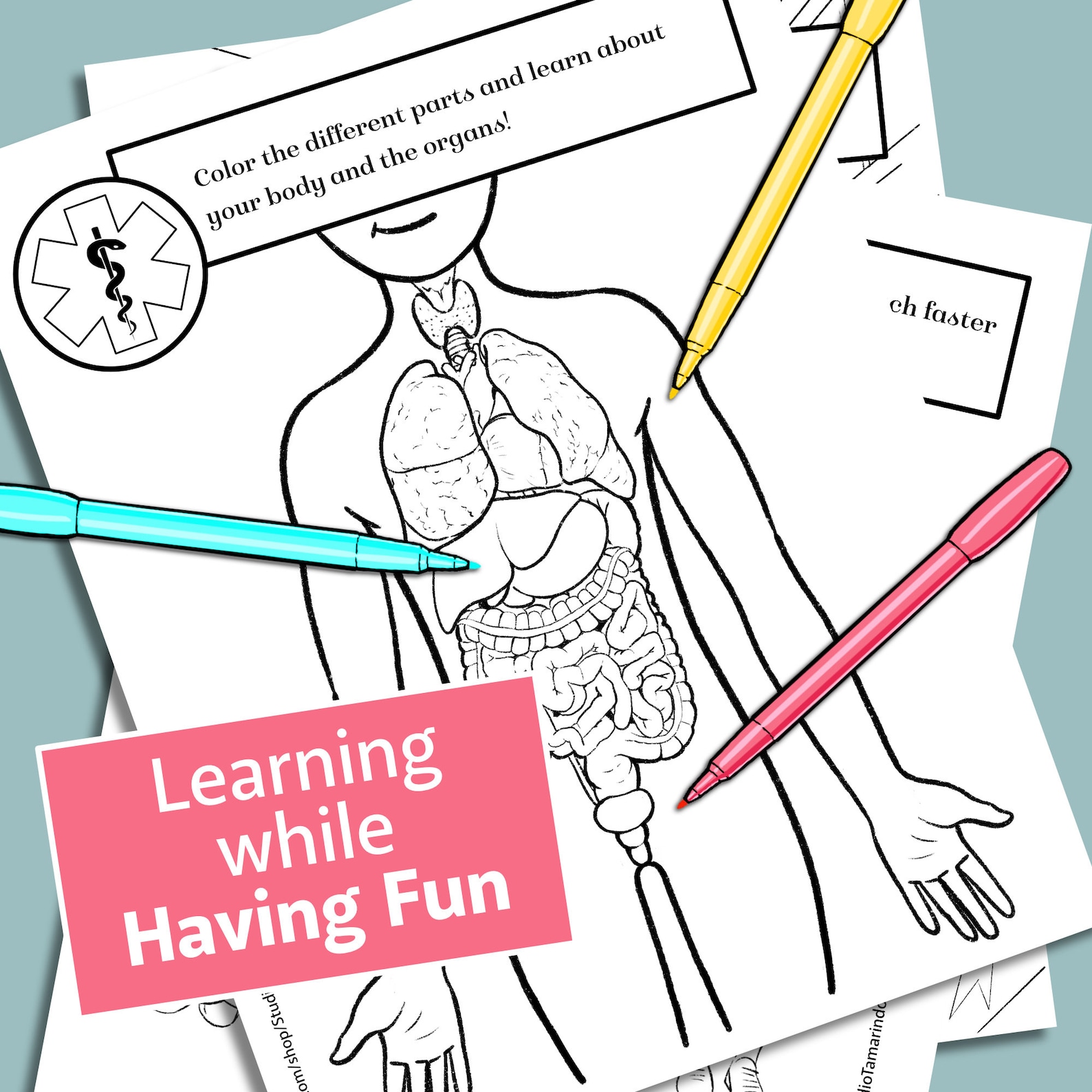 Medical Coloring Pages Custom Coloring Sheets for Kids Waiting - Etsy