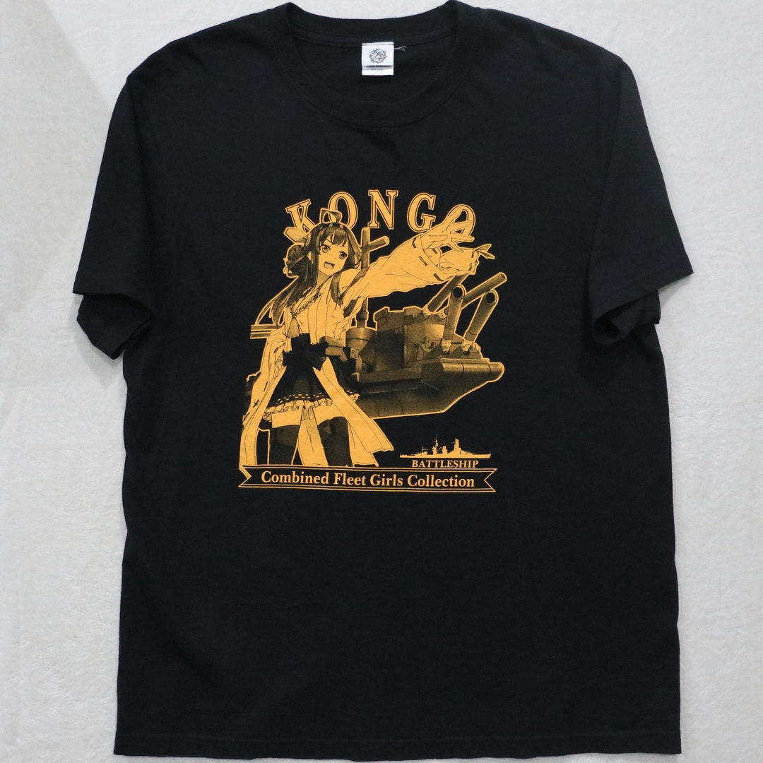 Combined Fleet Girls Collection Japanese Anime Used T-shirt, Kongo ...