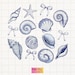Retro Summer PNG, Coquette Seashell PNG, Summer Vibes Png, Retro Beach ...
