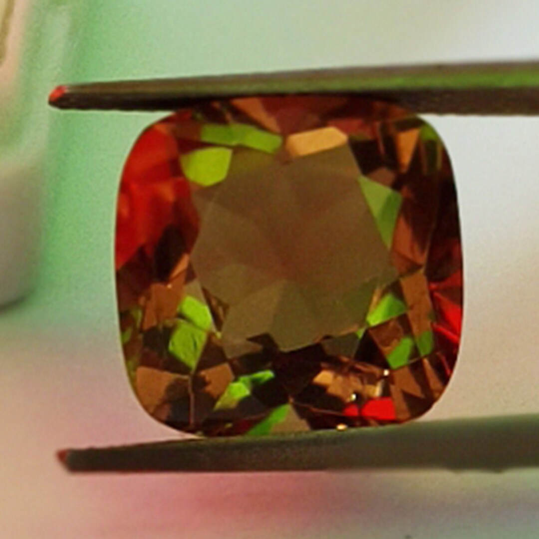 Zultanite 10 Carat Natural Zultanite Stone Cushion Cut Faceted Colors ...