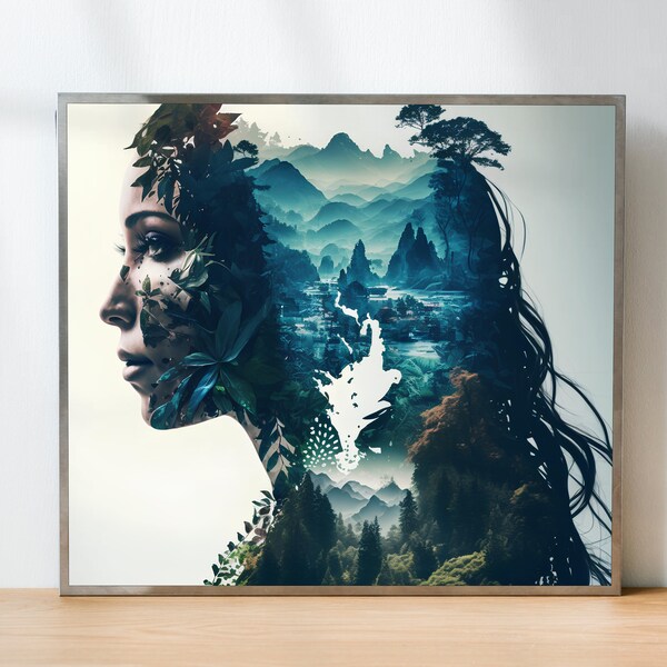 Double Exposure - Etsy