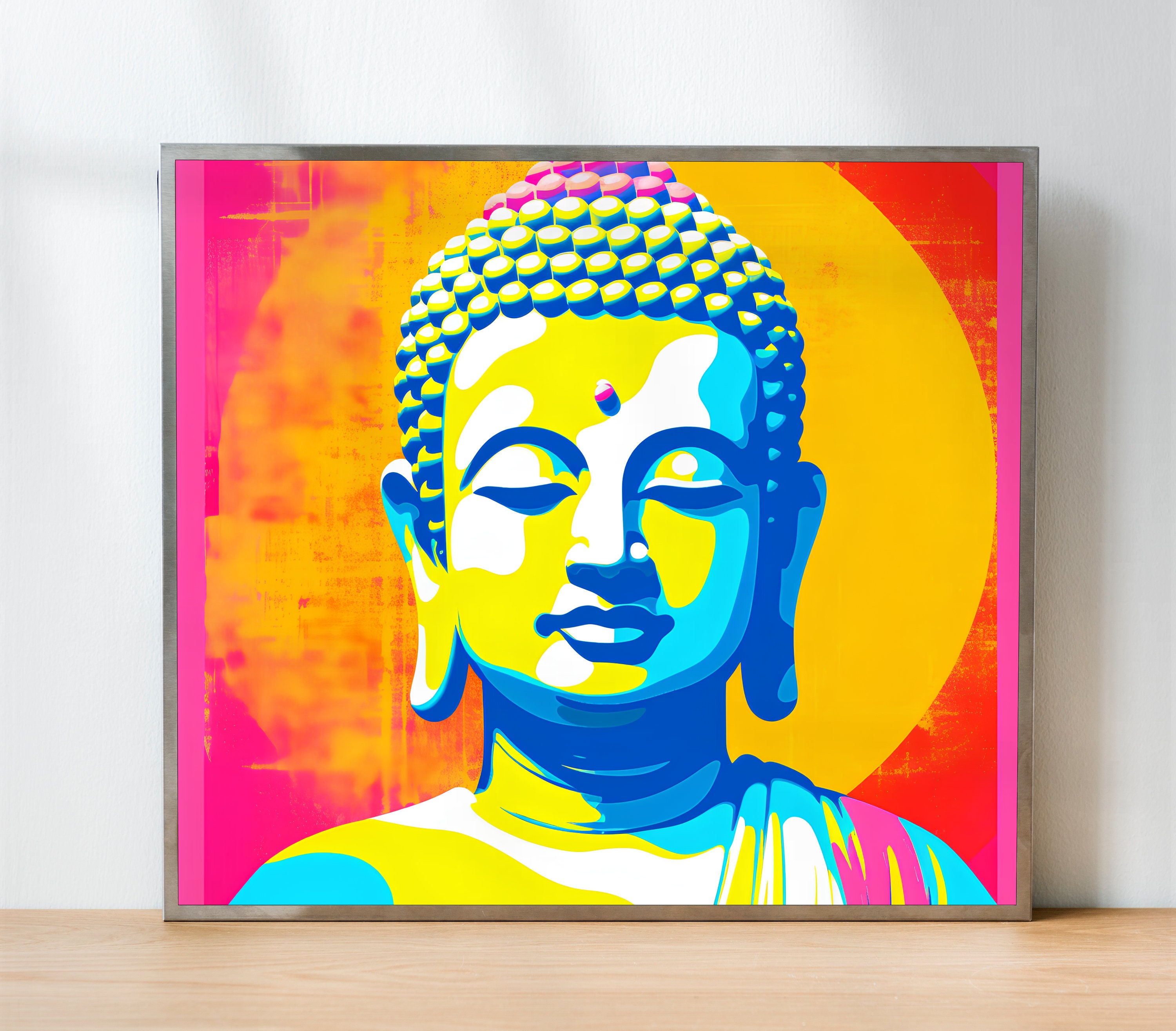 Buddha Pop Art Poster