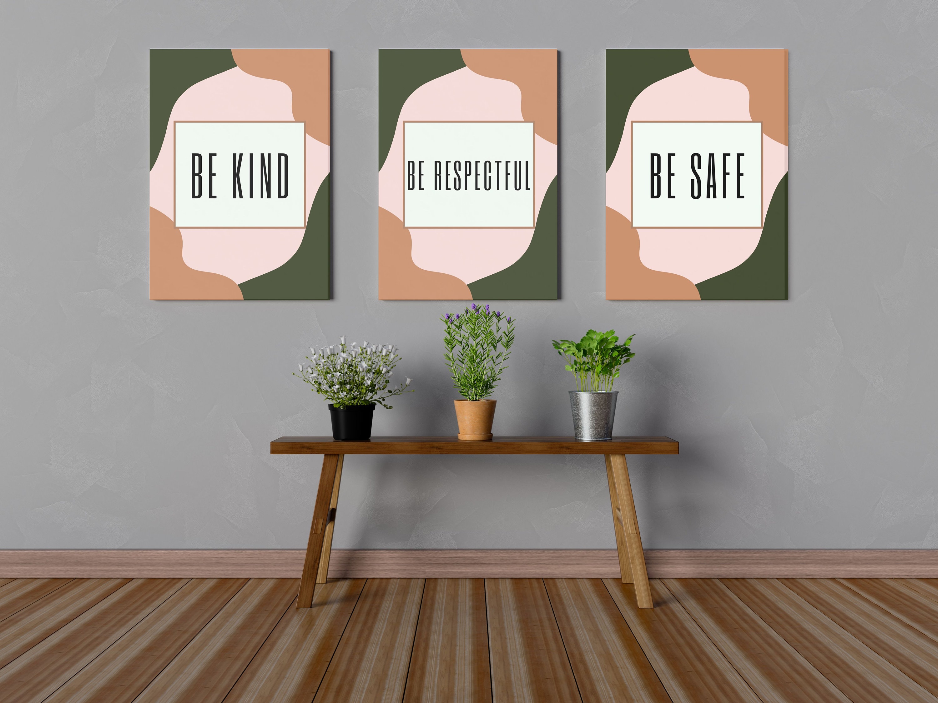Classroom Posters for PBIS - Trendy Font and Colors - Elementary School ...