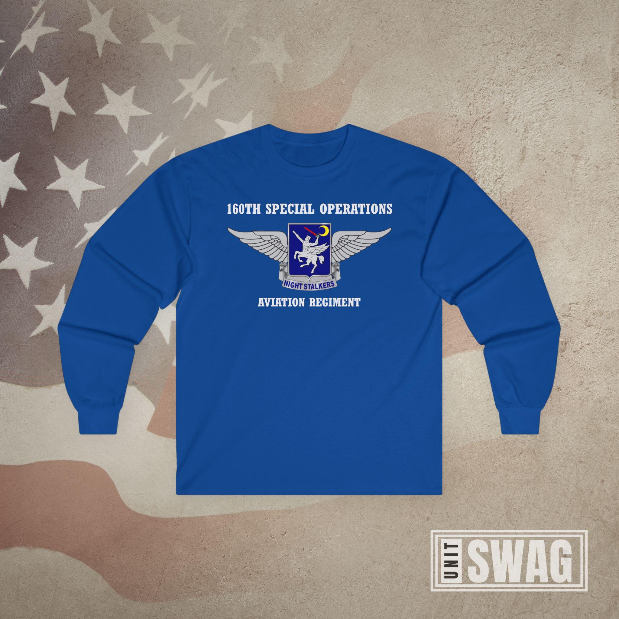 160th SOAR, Long Sleeve, T-shirt, Night Stalkers, Special Operations ...