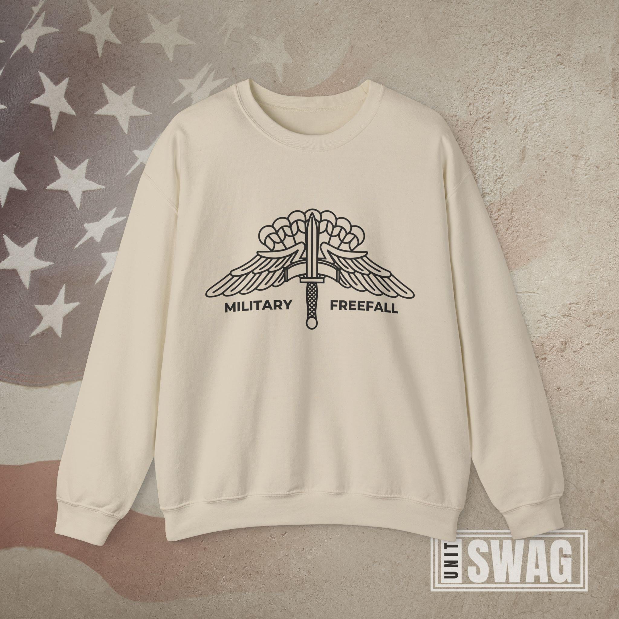 Military Freefall, Sweatshirt, US Army, Halo, Parachutist, High ...