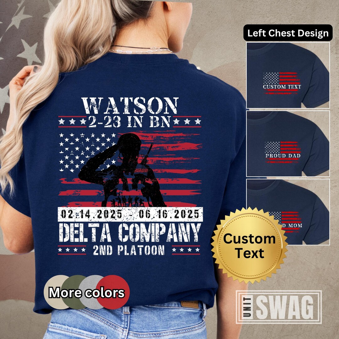 Basic Training Graduation Shirts, Military Family Shirts, Custom Last ...