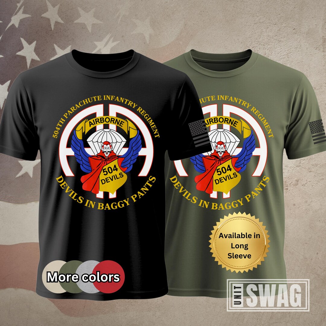 504th Parachute Infantry Regiment, T-shirt, 504th PIR, Strike Hold ...