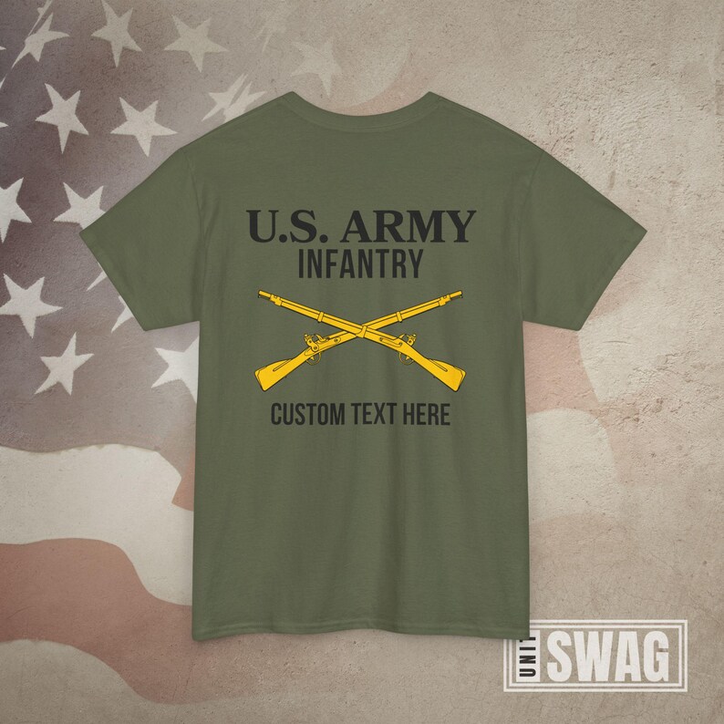 Infantry, T-shirt, Personalized, Custom, 11B, Infantryman, Infantry ...