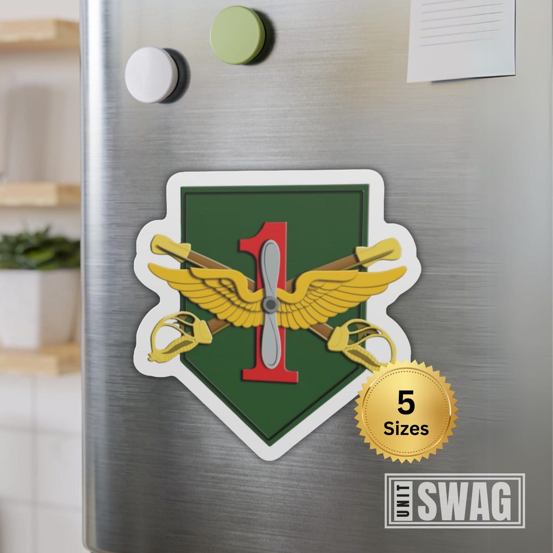 1st Combat Aviation Brigade, Magnet, Die-cut, Above the First, Duty ...
