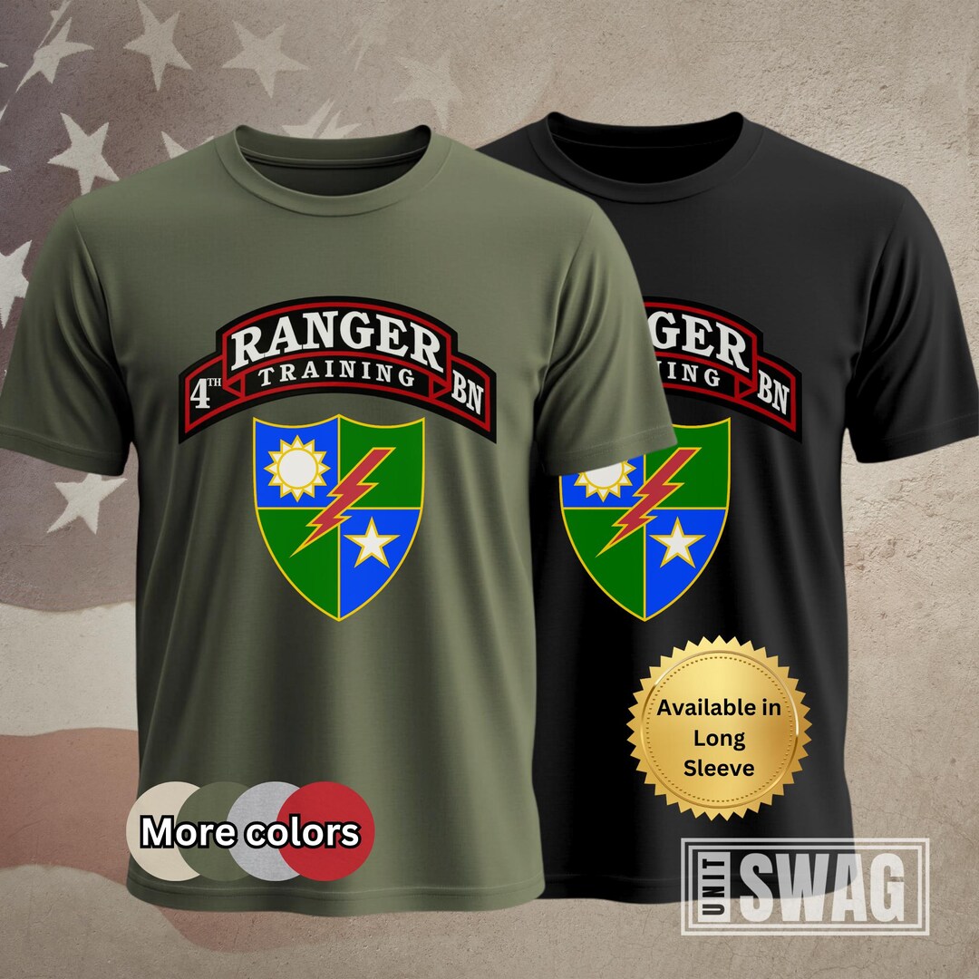 4th Ranger Training Battalion, T-shirt, 4th RTB, 75th Ranger Regiment ...