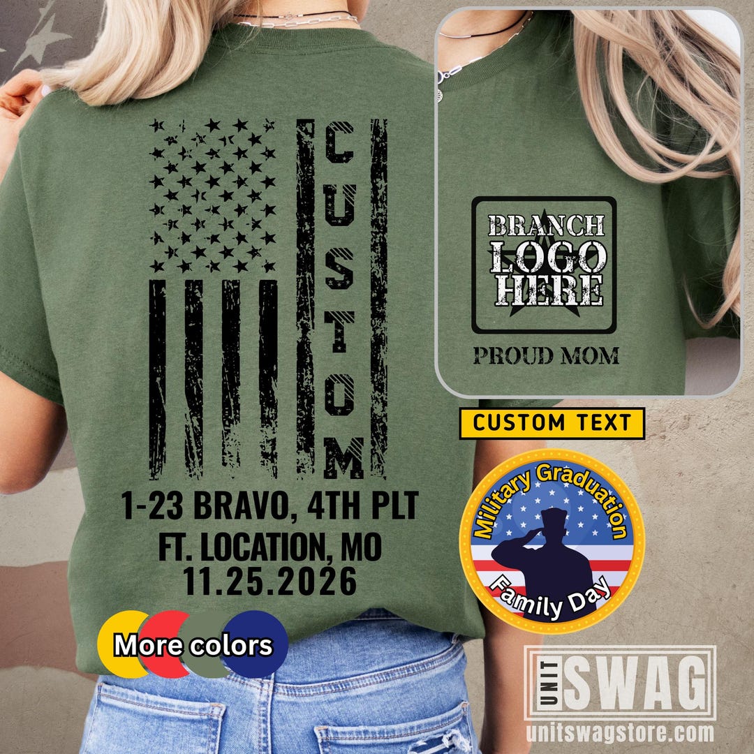 Basic Training Graduation Shirt Custom Boot Camp Graduation Shirt ...