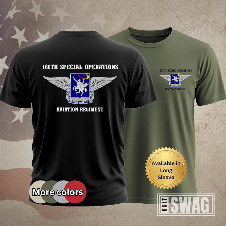 160th SOAR, T-shirt, Night Stalkers, Special Operations, Aviation ...