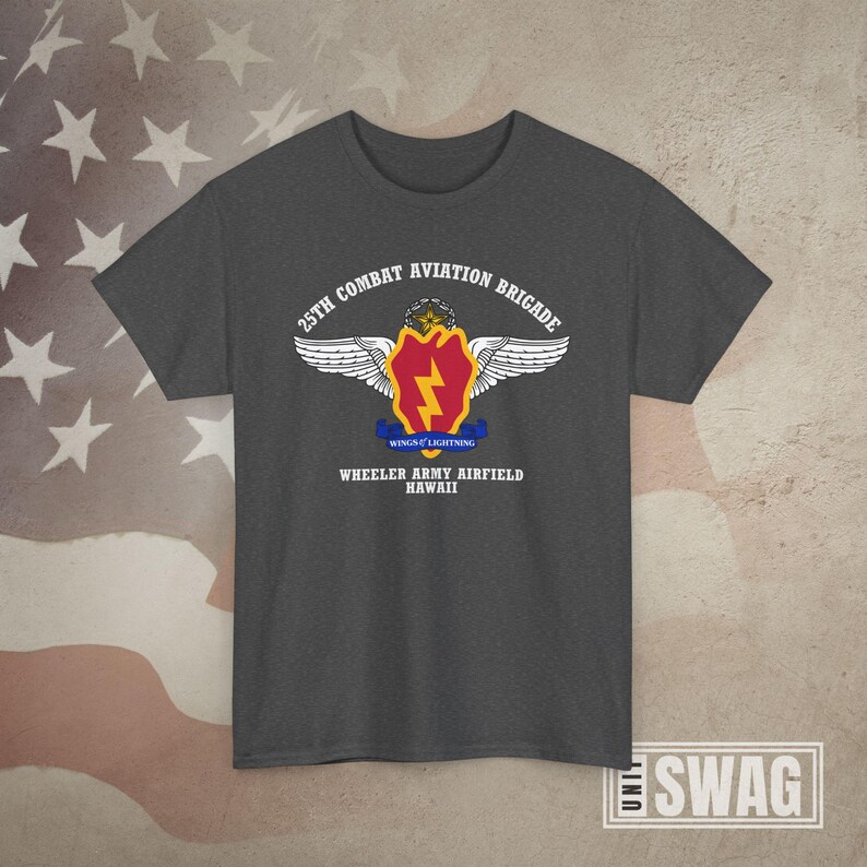 25th Combat Aviation Brigade, T-shirt, 25th Infantry Division, Wings of ...