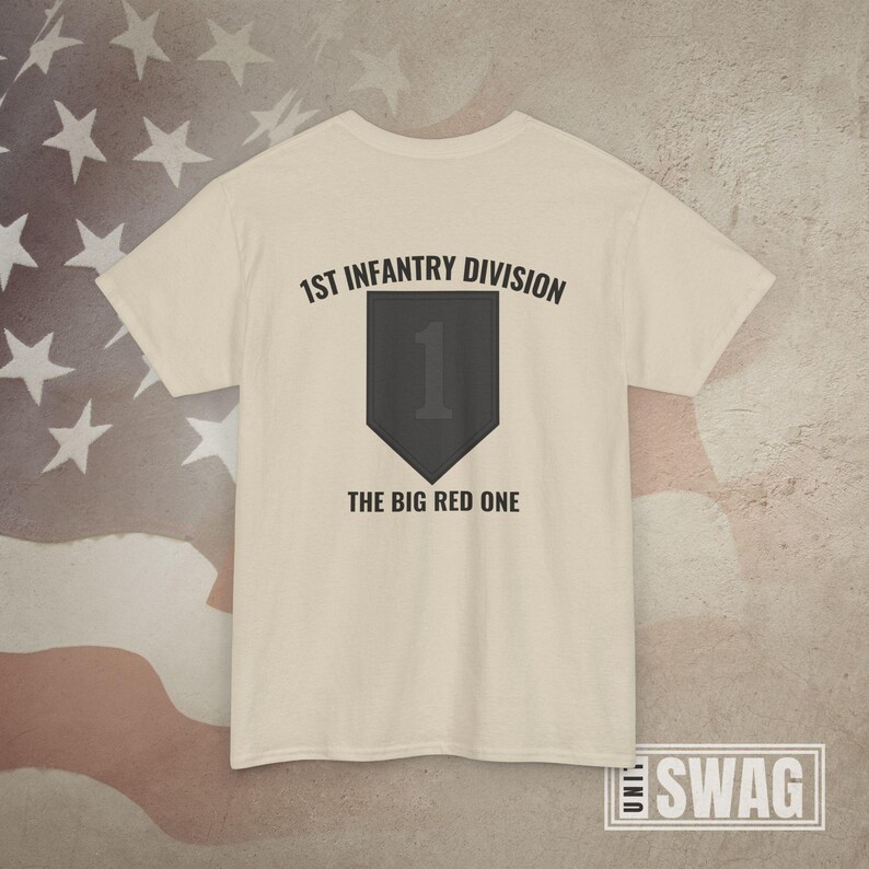 1st Infantry Division, T-shirt, 1ID, the Big Red One, BRO, Fort Riley ...