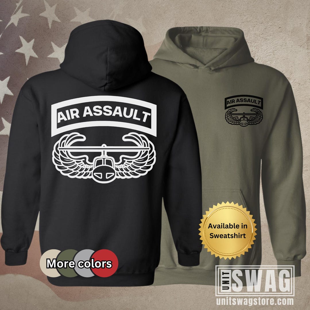 Air Assault, Hoodie, Air Assault Tab, School, Instructor, Graduation ...