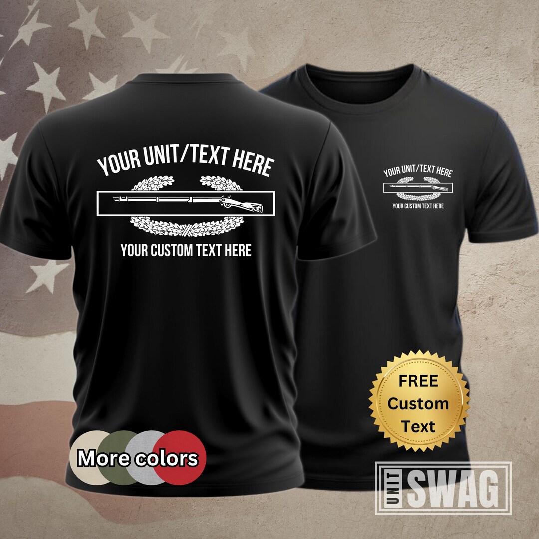 Combat Infantryman Badge, T-shirt, Infantry, Army, CIB, US Army ...