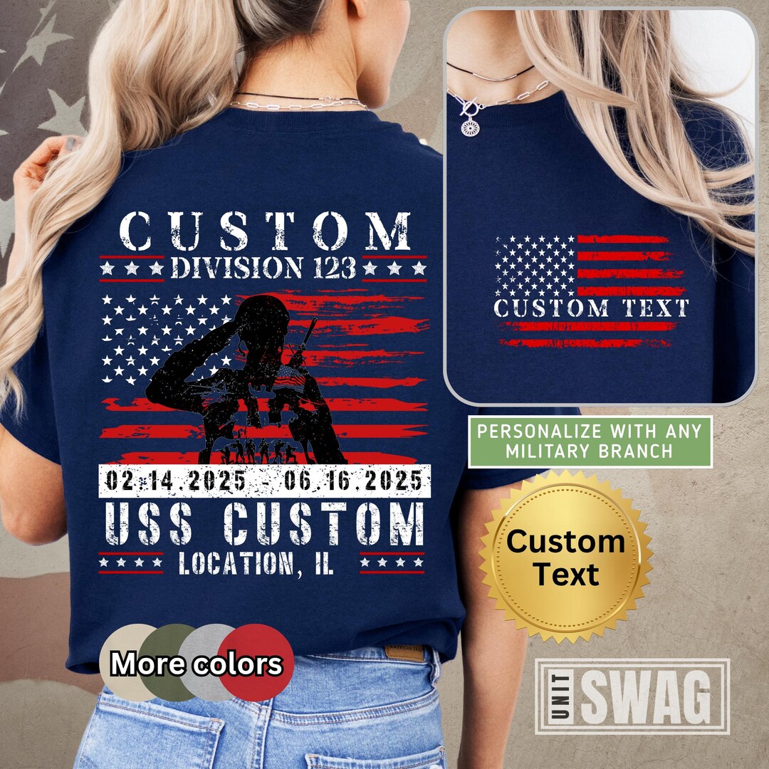 Custom Military Graduation T-shirts Celebrate With Matching Family ...