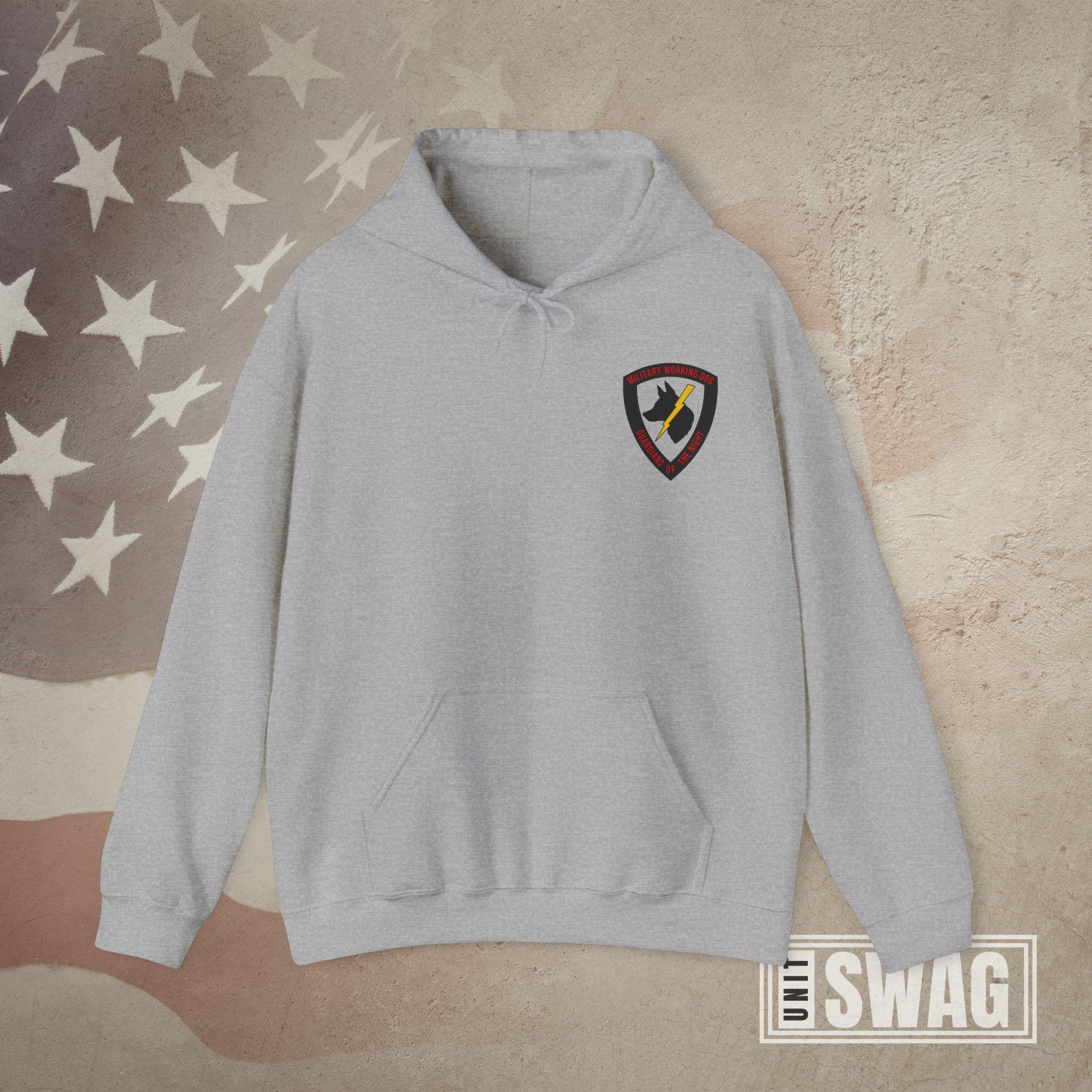 Military Working Dog, Hoodie, MWD, Dog Handler, K9 Unit, 31K, Kennel ...