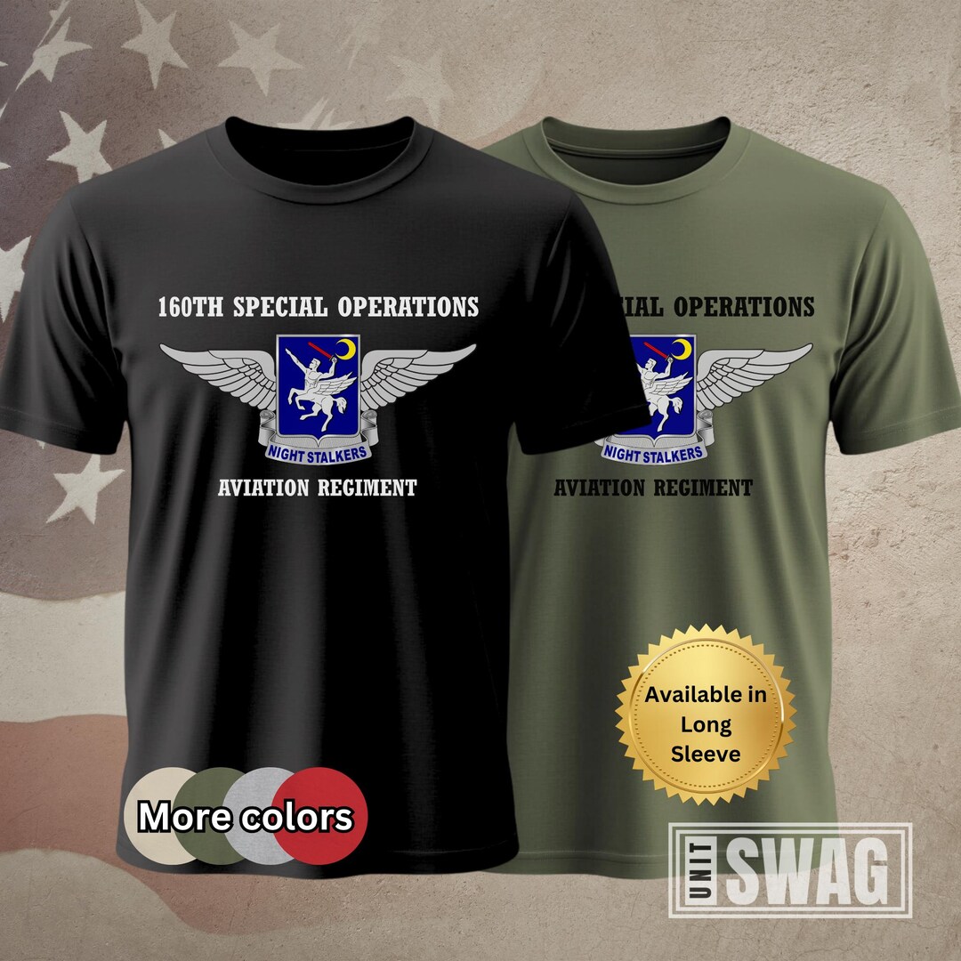 160th SOAR, T-shirt, Night Stalkers, US Army, Special Operations ...