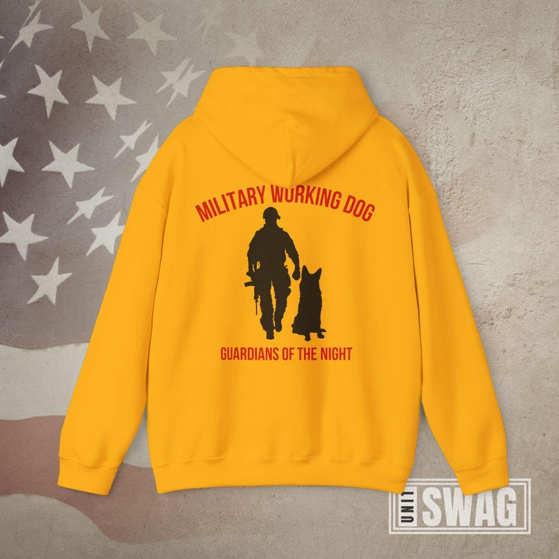 Military Working Dog, Hoodie, MWD, Dog Handler, K9 Unit, 31K, Kennel ...
