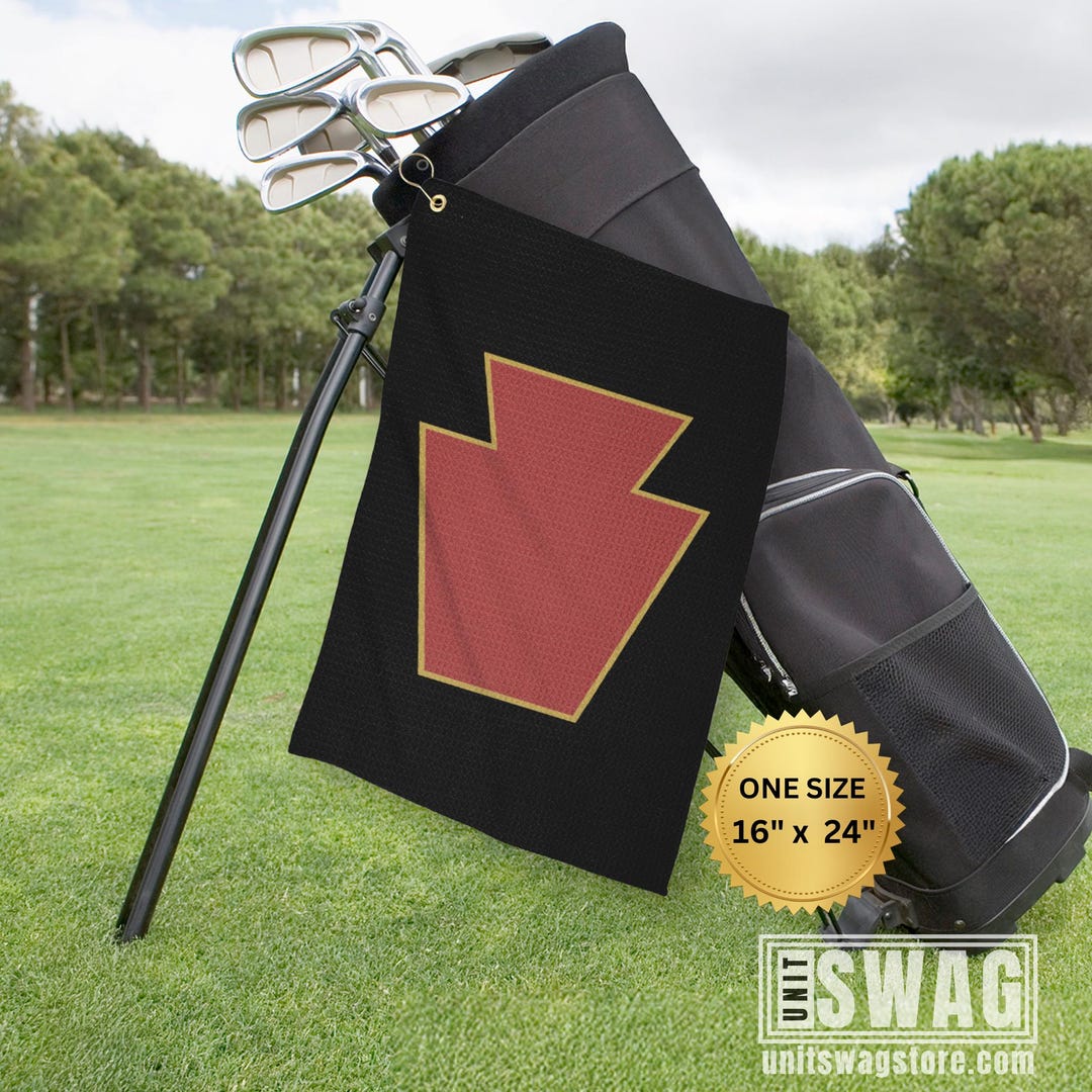 28th Infantry Division, Golf Towel, 28 ID, Keystone, Iron Division ...