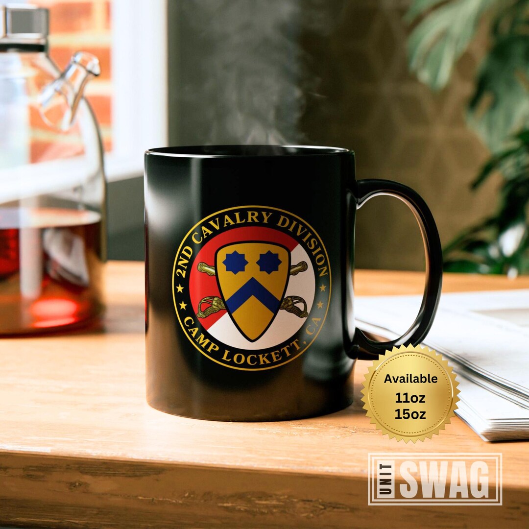 2nd Cavalry Division, Mug, 2 CAV, Buffalo Soldiers, Cavalry, WW2 ...