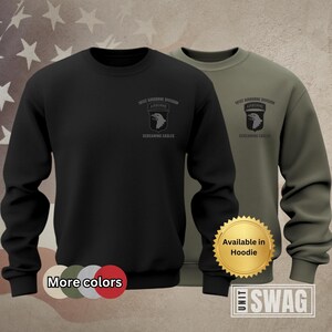101st Airborne Division, Sweatshirt, Screaming Eagles, Fort Campbell ...