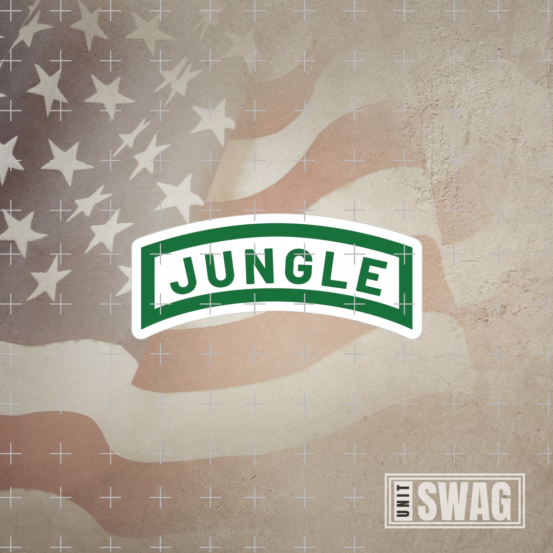 Jungle Tab Transparent Outdoor Stickers, Die-cut, 1pc, Gift for ...