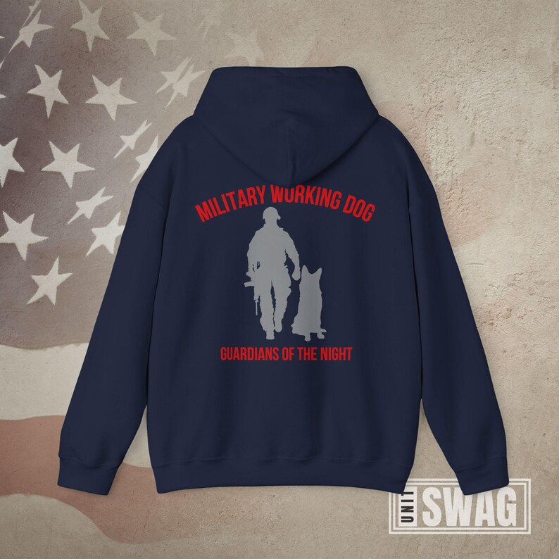 Military Working Dog, Hoodie, MWD, Dog Handler, K9 Unit, 31K, Kennel ...