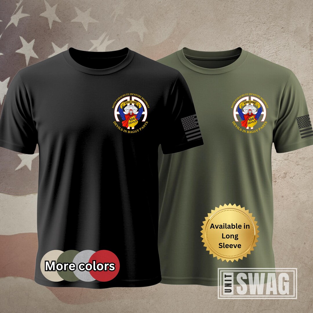 504th Parachute Infantry Regiment, T-shirt, 504th PIR, Strike Hold ...