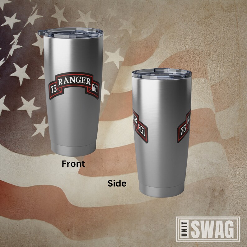 75th Ranger Regiment Scroll RLTW Ranger Special Operations 20oz Tumbler ...