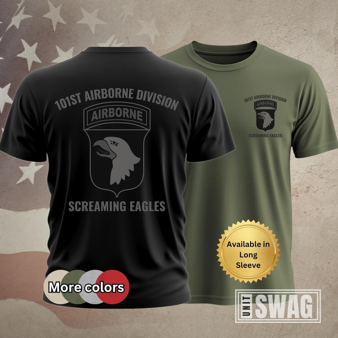 101st Airborne Division, T-shirt, Screaming Eagles, Fort Campbell ...